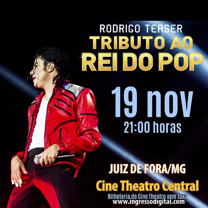 Rodrigo Teaser em Juiz de Fora @ Cine-Theatro Central | Zine Cultural